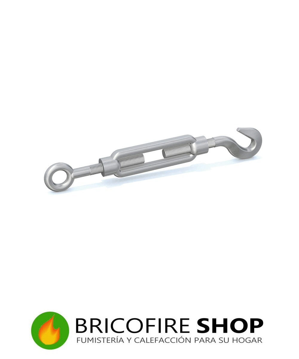 Tensor para cable de acero - BRICOFIRE tubos de chimenea y sombreretes.